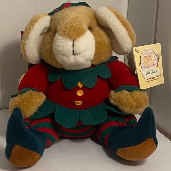 GANZ | Holiday | Ganz Little Cheesers Plush Mouse Christmas Elf Stuffed ...